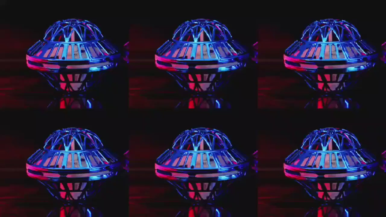 Flying Orb Boomerang Ball LED Lights Flying Spinner Drone Magic Ball ...
